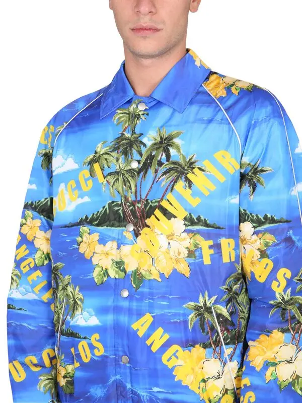 Gucci Printed Nylon Jacket