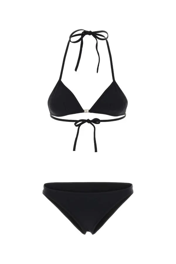 Gucci Stretch Nylon Bikini - Black