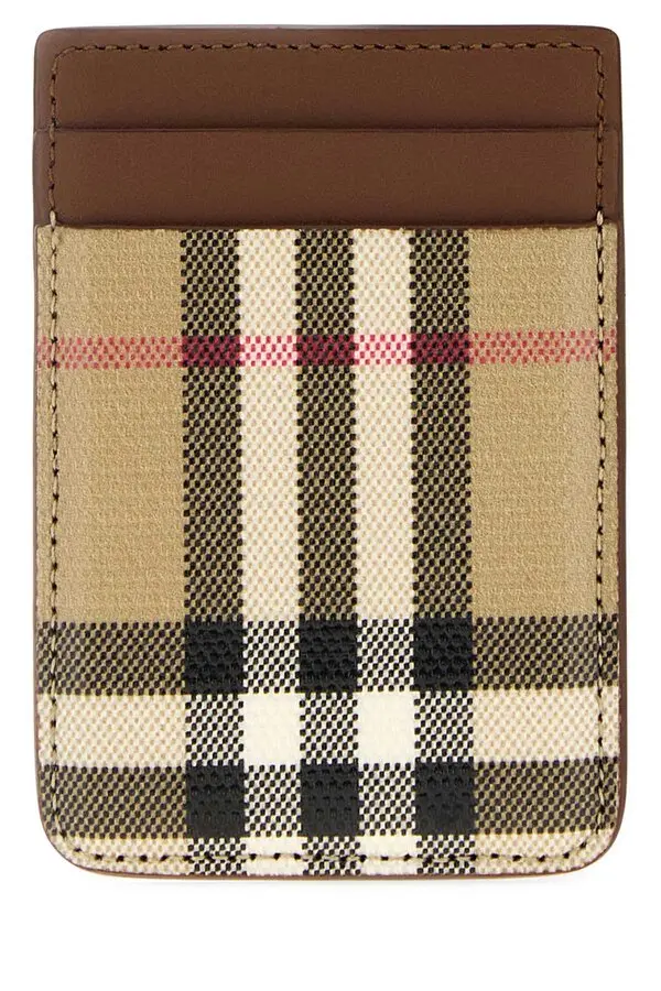Burberry Printed Canvas Card Holder