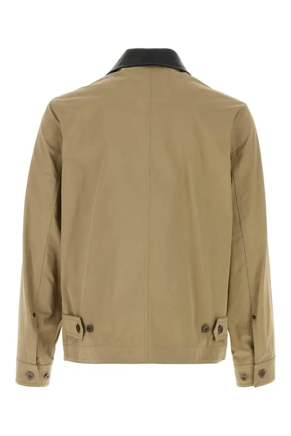 Burberry Cotton Jacket - Brown