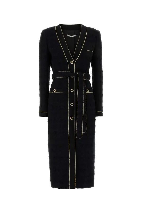 Alessandra Rich Boucle Coat