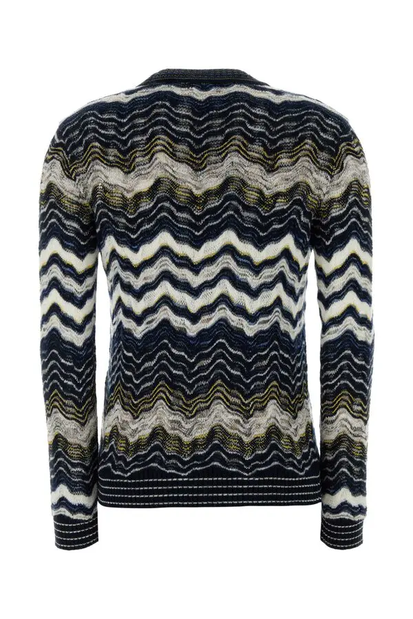 Missoni Embroidered Stretch Wool Blend Sweater
