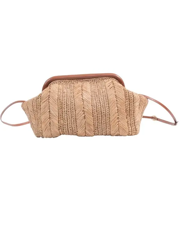 ZANATANY CONCEPTS Neutrals Manja Large Clutch Bag