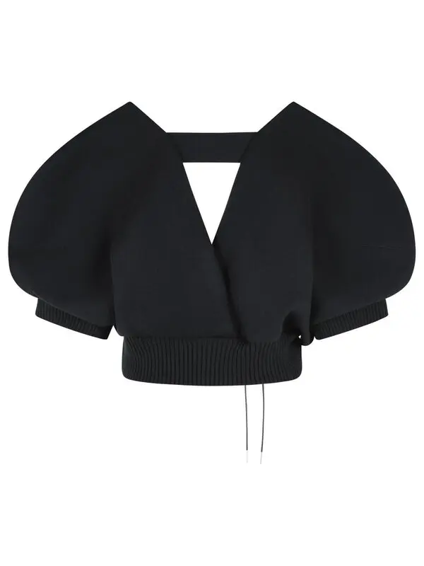 Sacai Cashmere Blend Top