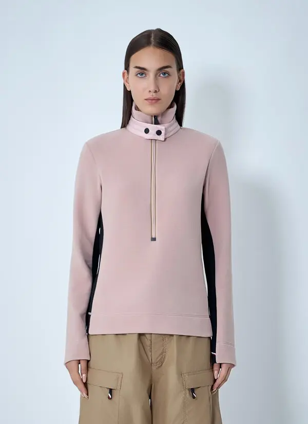 Moncler Contrast Panel Sweatshirt