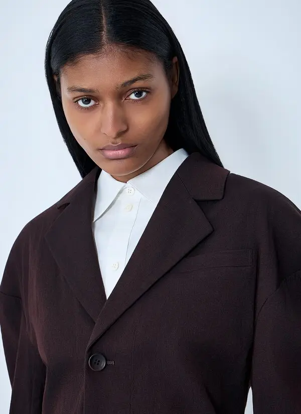 Issey Miyake Tailored Blazer Mini Dress