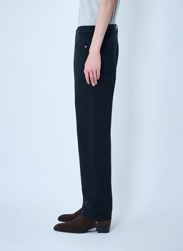 Saint Laurent Loose Straight Denim Pants