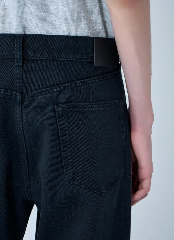 Saint Laurent Loose Straight Denim Pants