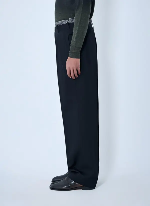 MAISON MARGIELA Wool Pleated Pants
