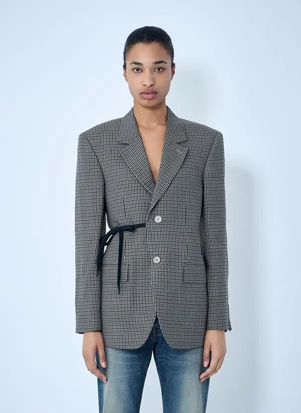Balenciaga Wrap Tailored Blazer