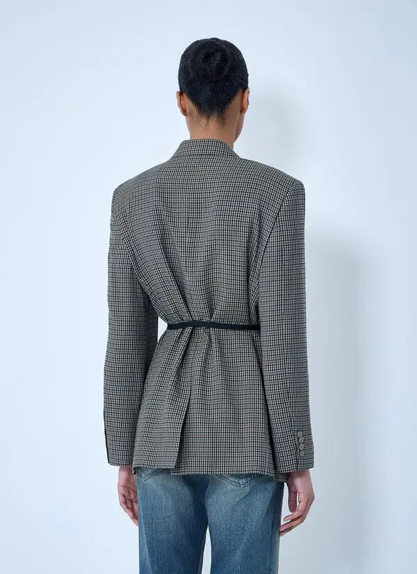 Balenciaga Wrap Tailored Blazer