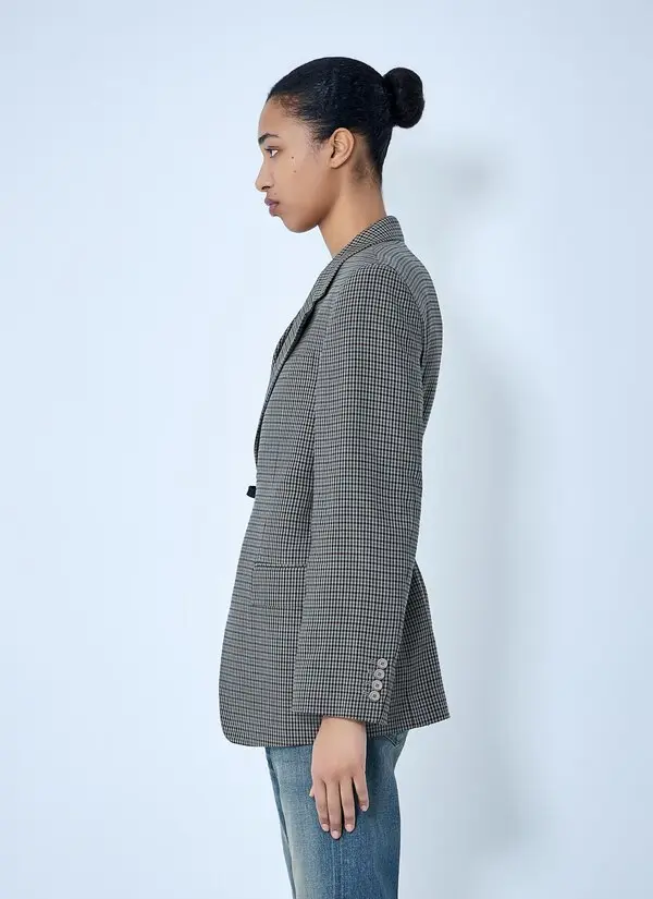 Balenciaga Wrap Tailored Blazer - Gray