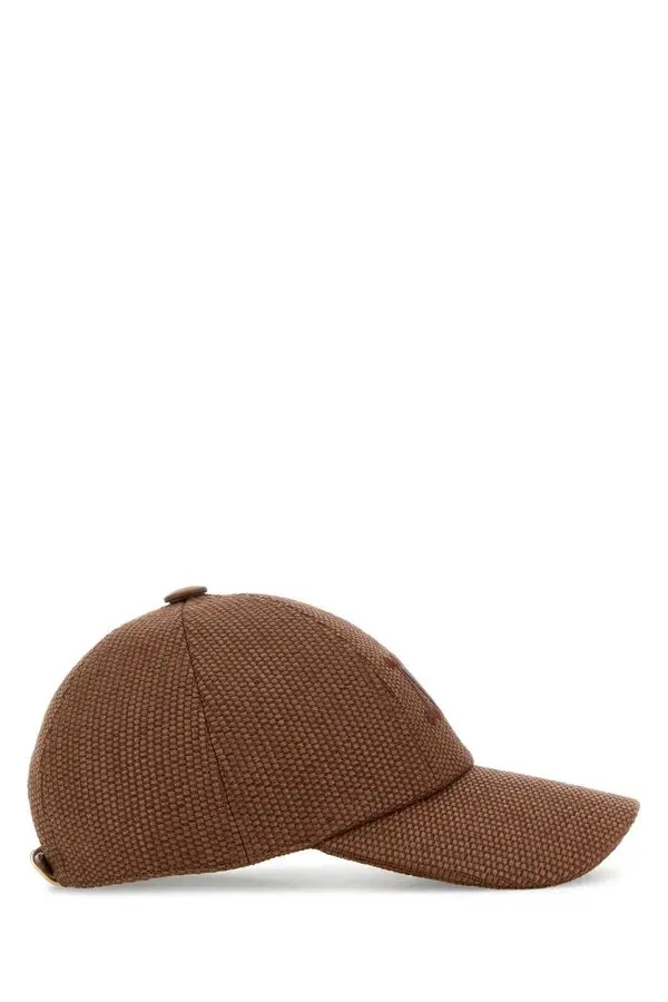 Max Mara Raffia Circense Baseball Cap