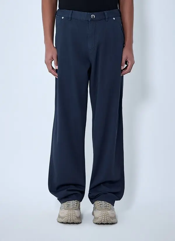 Moncler Relaxed-fit Cargo Pants - Blue