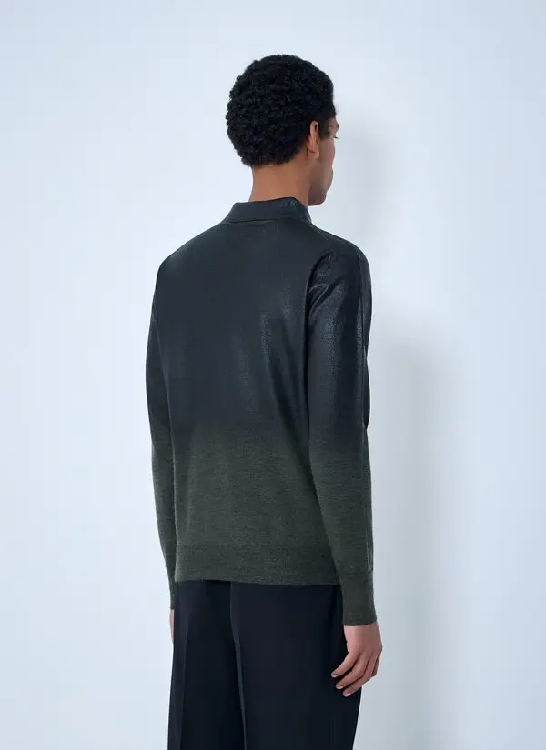 MAISON MARGIELA Long Sleeve Polo Shirt