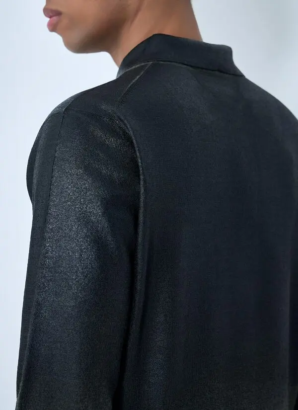 MAISON MARGIELA Long Sleeve Polo Shirt