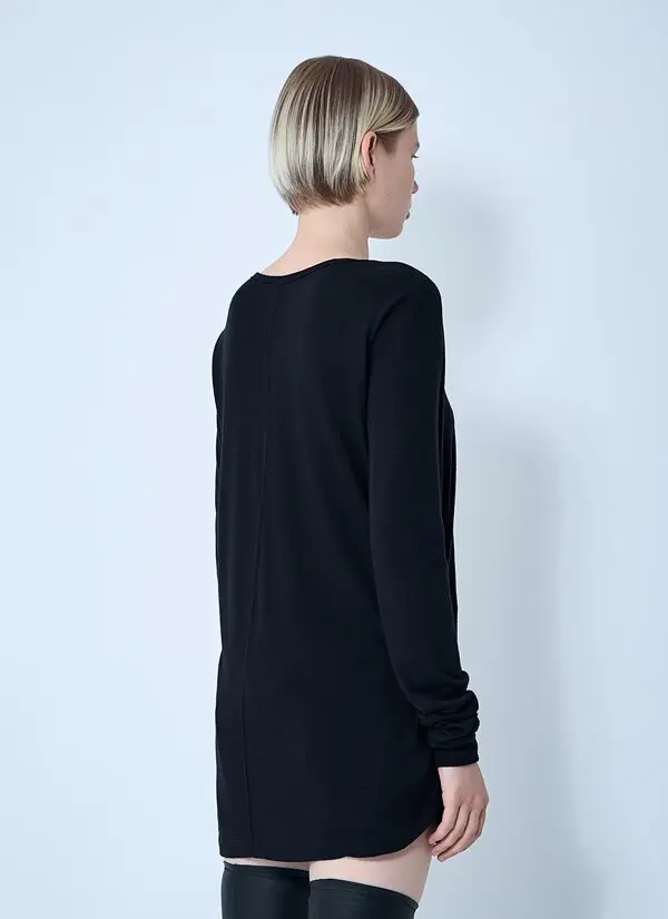 Rick Owens Hiked Long Sleeve Top