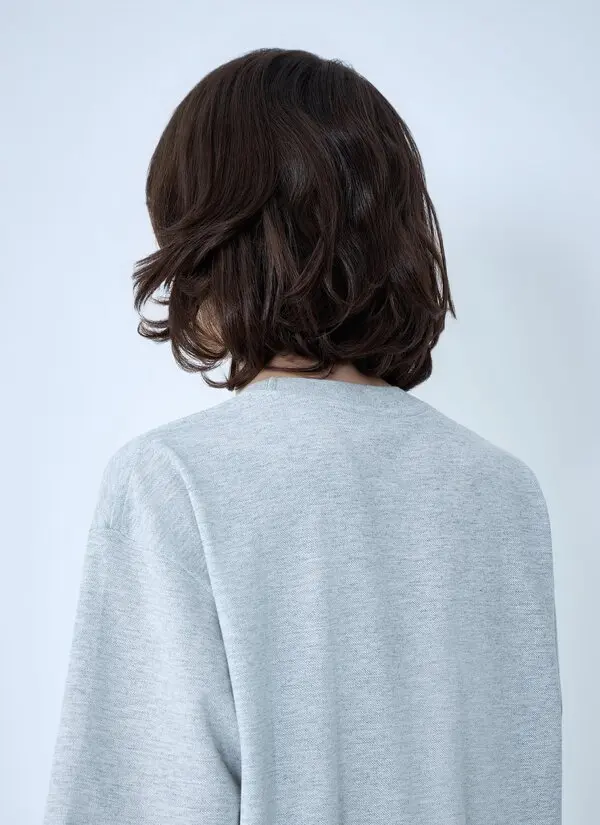 Saint Laurent Cassandre Oversize T-shirt - Gray