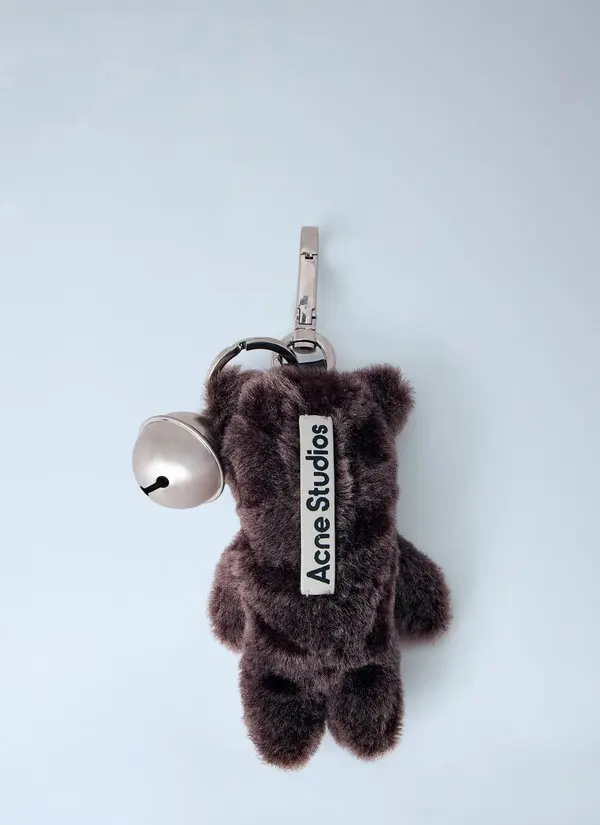 Acne Studios Teddy Bear Keychain