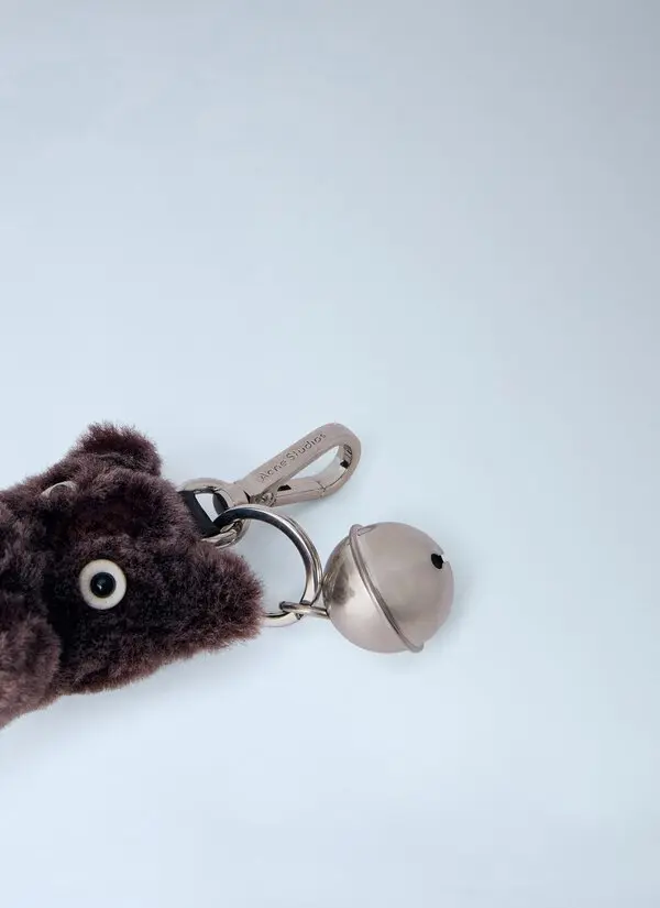Acne Studios Teddy Bear Keychain