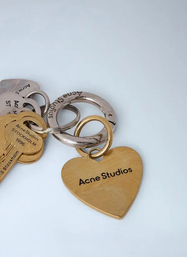 Acne Studios Engraved Keyring Set