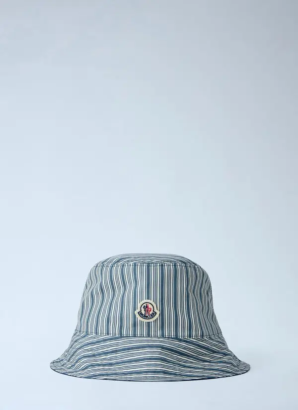 Moncler Striped Bucket Hat