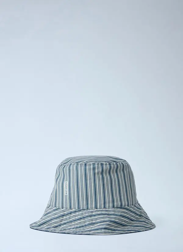 Moncler Striped Bucket Hat