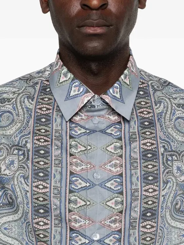 Etro Paisley Shirt - Blue