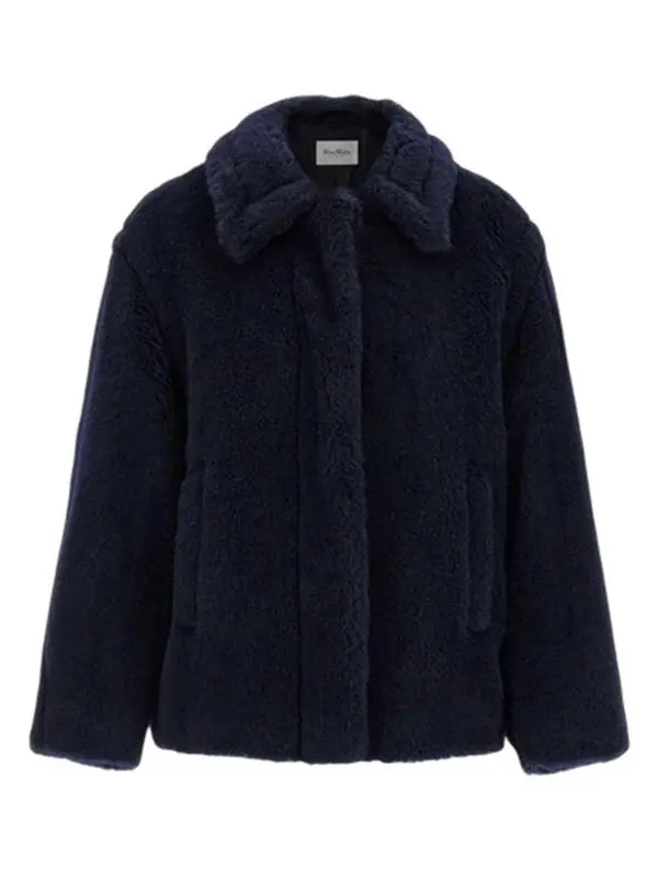 Max Mara Mxmfuggito Coat - Blue
