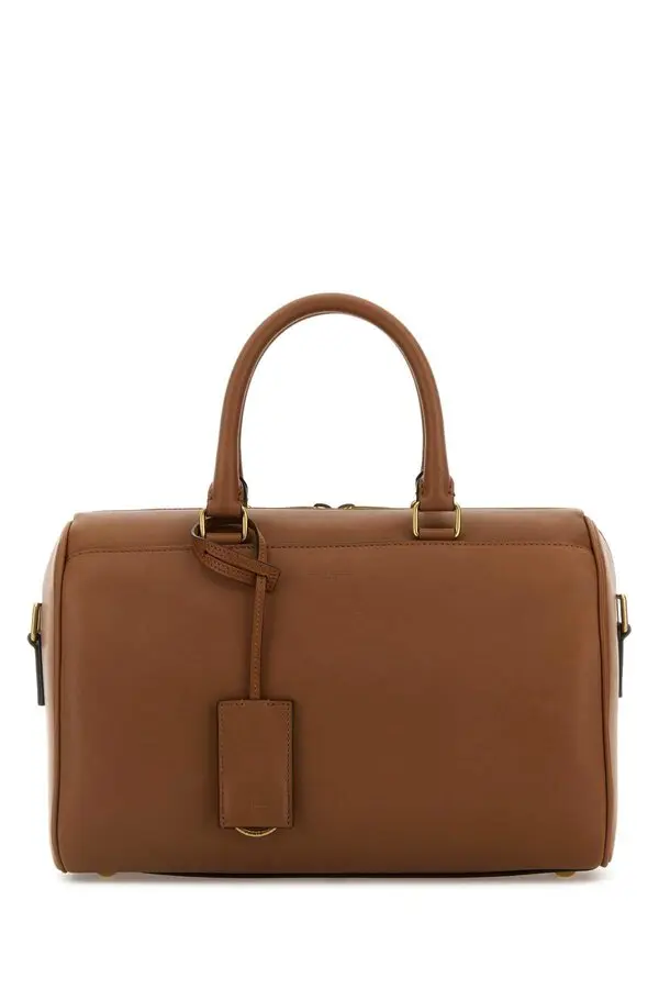 Saint Laurent Caramel Leather Handbag