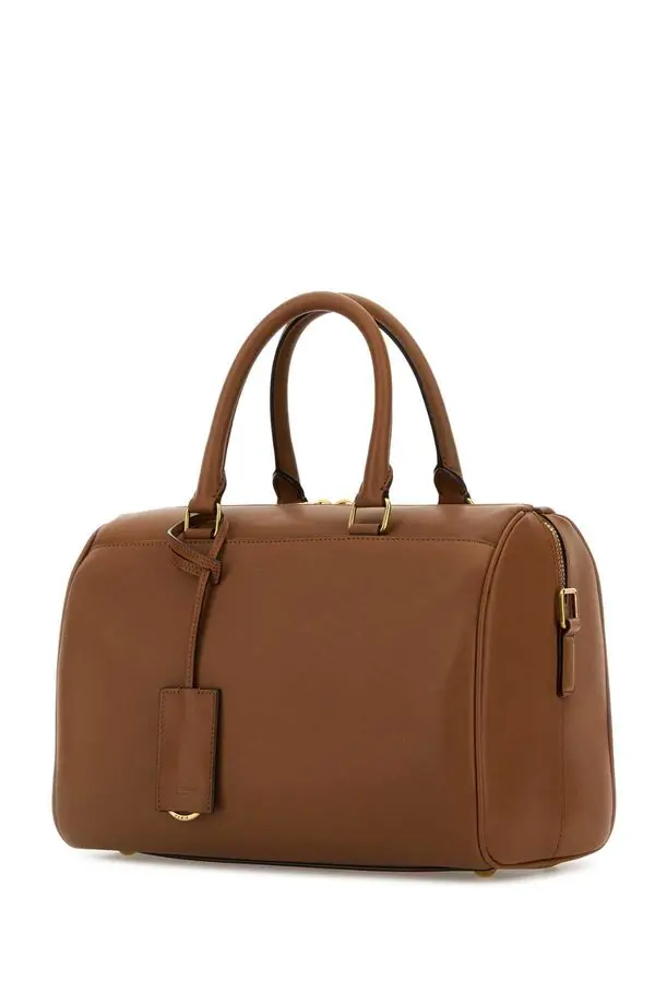 Saint Laurent Caramel Leather Handbag