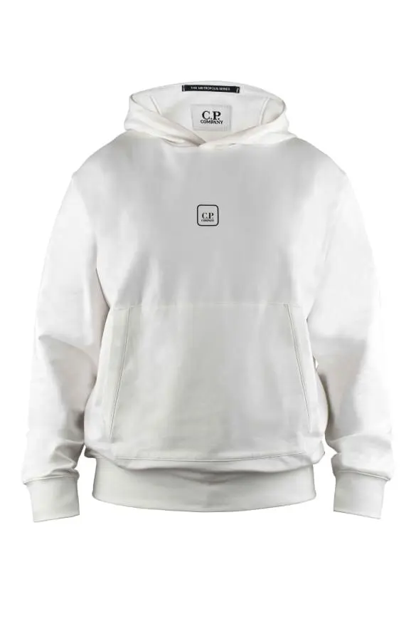 C.P. COMPANY Sweatshirt Hoodie - White
