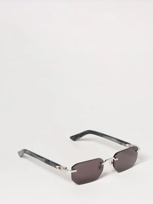 Cartier Acetate And Metal Ct0622s Sunglasses - Silver