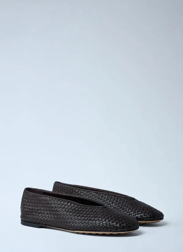 Bottega Veneta Rosa Sofia Ballerina Flats