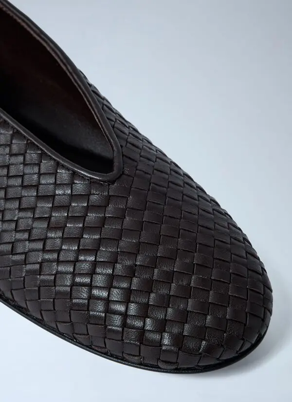 Bottega Veneta Rosa Sofia Ballerina Flats