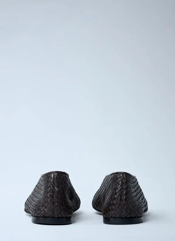 Bottega Veneta Rosa Sofia Ballerina Flats