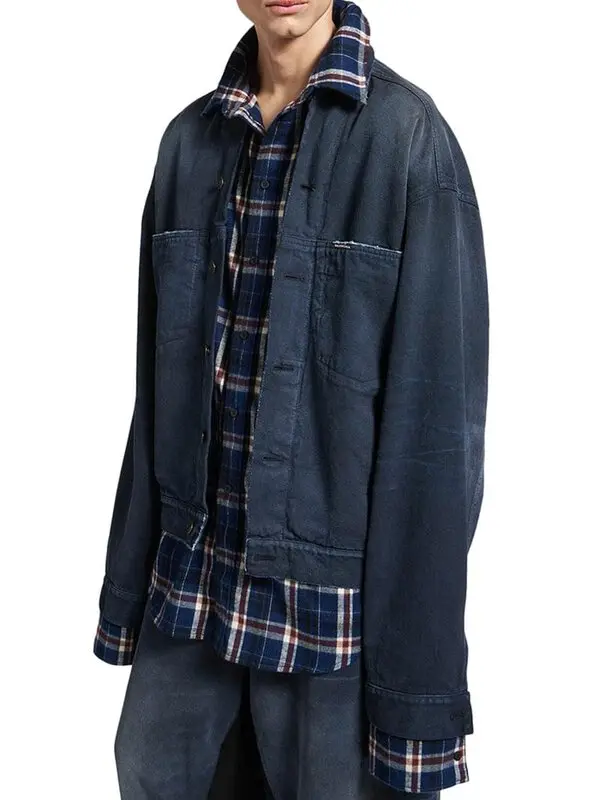 Balenciaga Patched Shirt-jacket