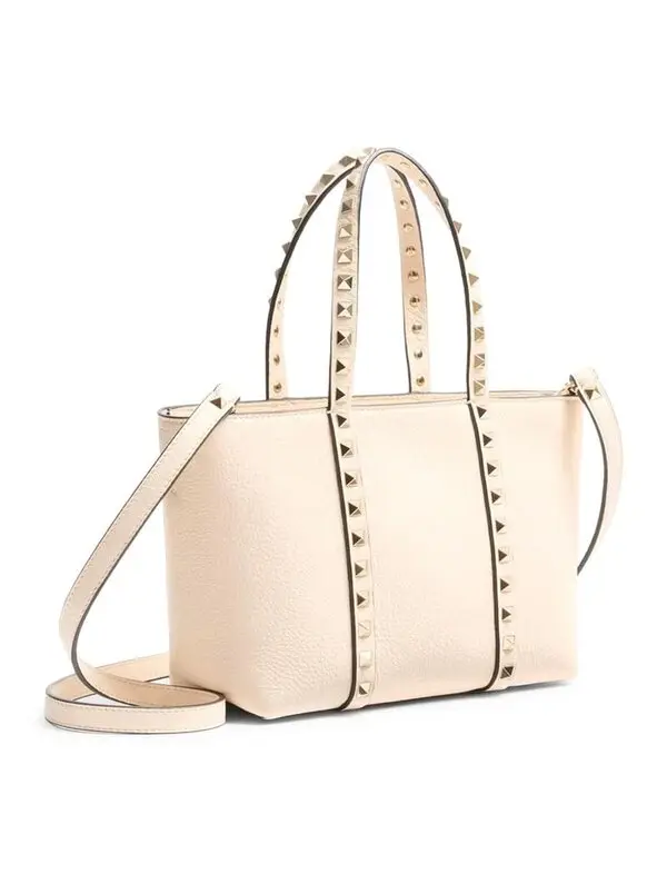 Valentino Garavani Hammered Leather Mini Tote