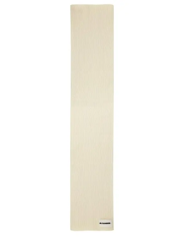 JIL SANDER Wool Scarf