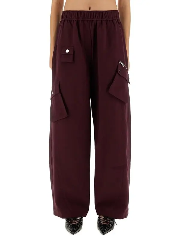 GANNI Twill Pants - Multicolor