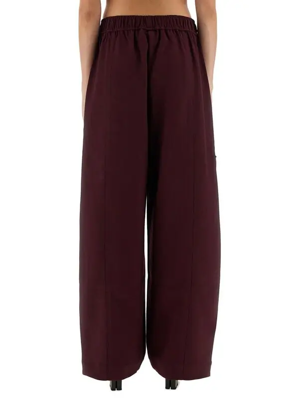 GANNI Twill Pants - Multicolor
