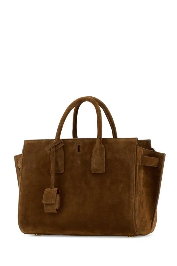 Saint Laurent Sac De Jour Handbag - Brown