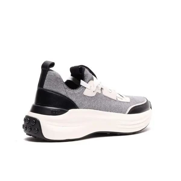 TOD'S Fabric And Leather Sneakers - Multicolor
