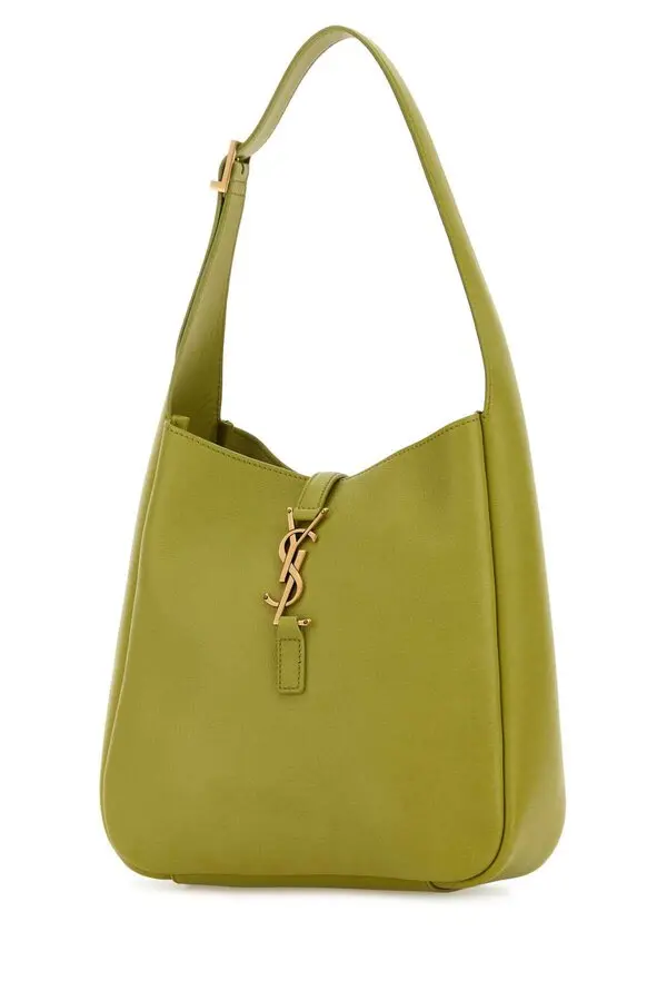 Saint Laurent Calf Leather Shoulder Bag - Green