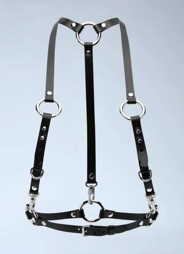 VIVIENNE WESTWOOD Stud Belt Harness - Black