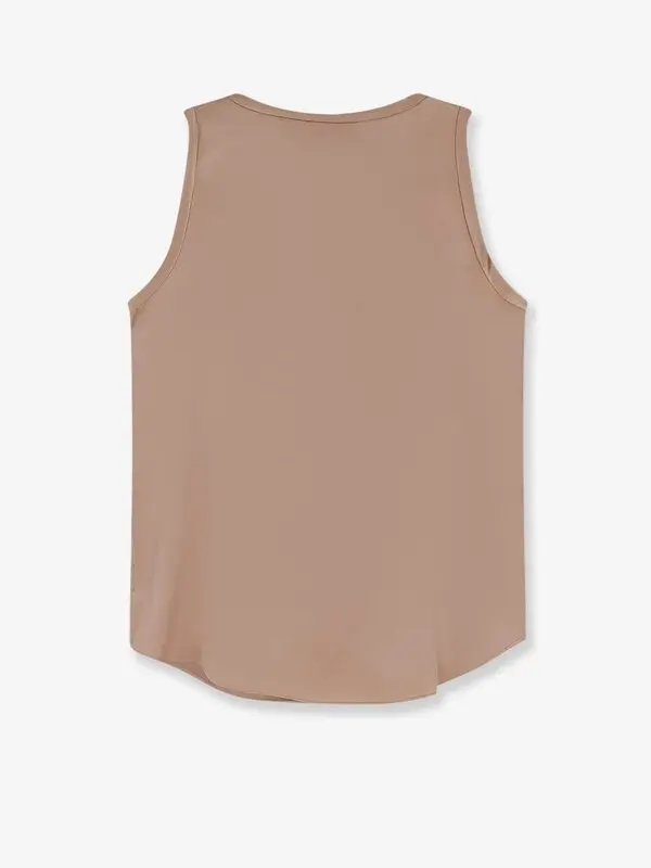 Brunello Cucinelli Stretch Silk Tank Top - Multicolor
