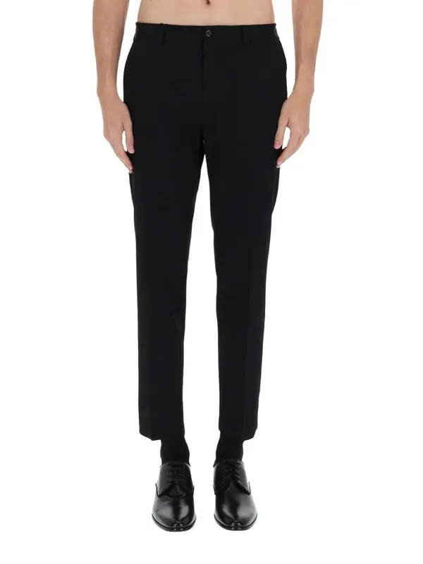 Dolce & Gabbana Straight Wool Pants