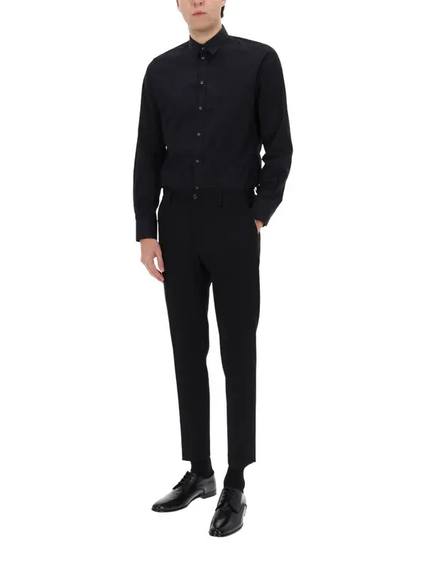Dolce & Gabbana Straight Wool Pants