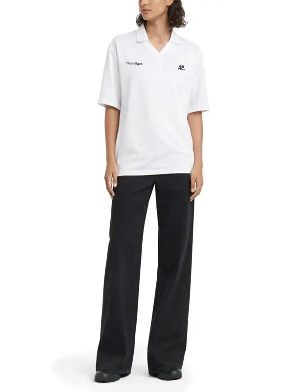 COURREGES Polo With Logo