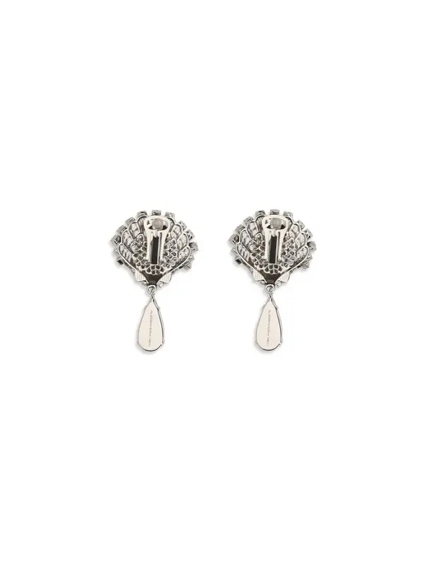 Alessandra Rich Crystal Drop Earrings